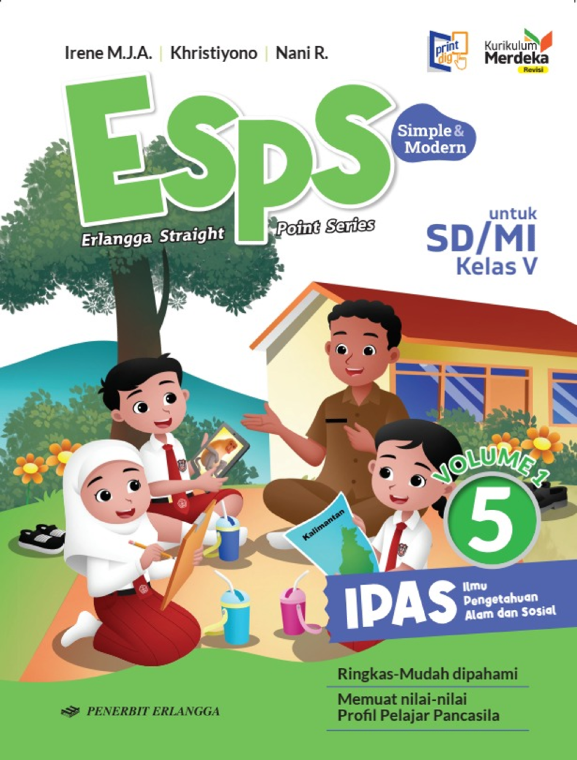 Erlangga - ESPS IPAS Vol 1 SD Kelas 5